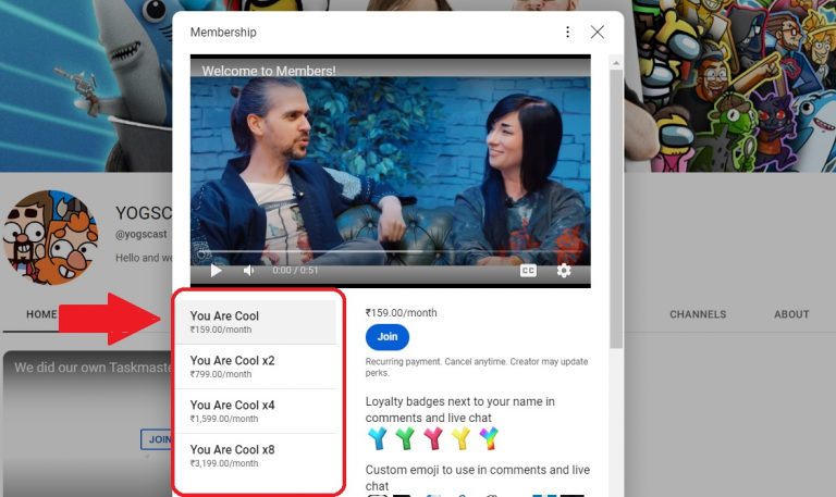 YouTube Channel Memberships: Everything You Need to Know – Youtube ...