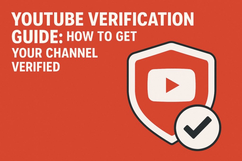 YouTube Verification Guide: How to Get Your Channel Verified – Youtube ...